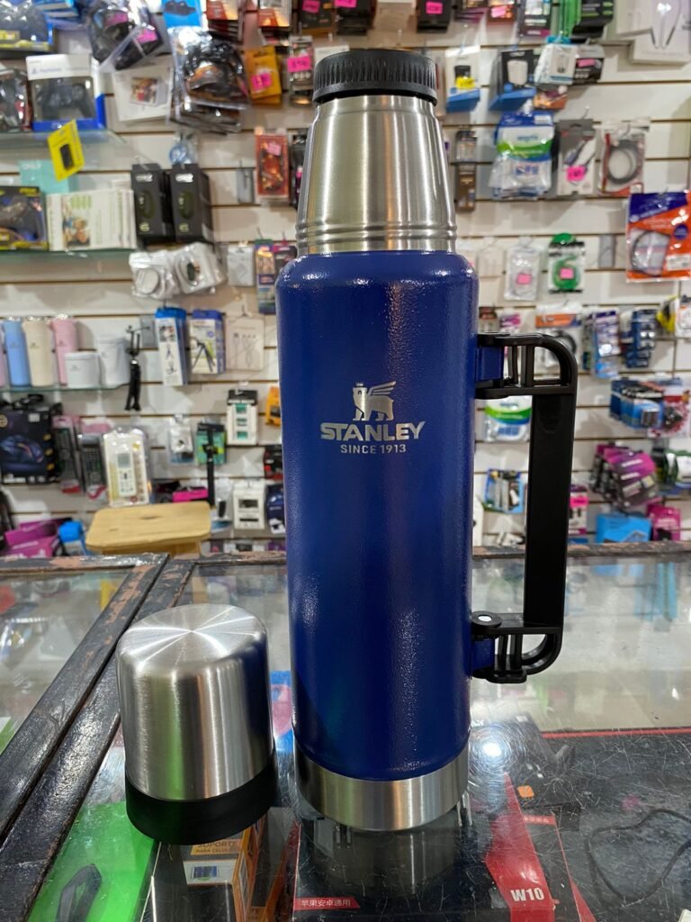 TERMO STANLEY REPLICA A 1.4LTS AZUL CON MANIJA – Electro Gamer