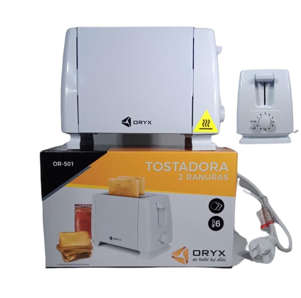 TOSTADORA ELECTRICA 750W ORYX AUTOMATICA 2 RANURAS 6 NIVELES – Electro ...
