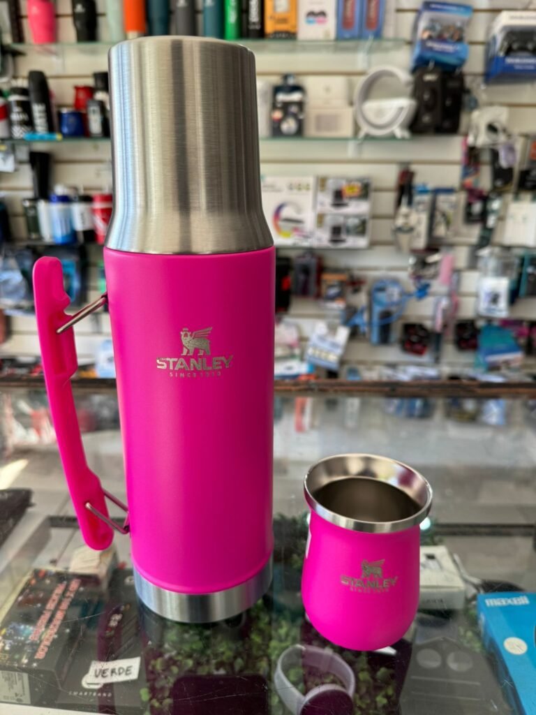 SET TERMO + MATE STANLEY 1LTS FUCSIA NUEVO MODELO – Electro Gamer